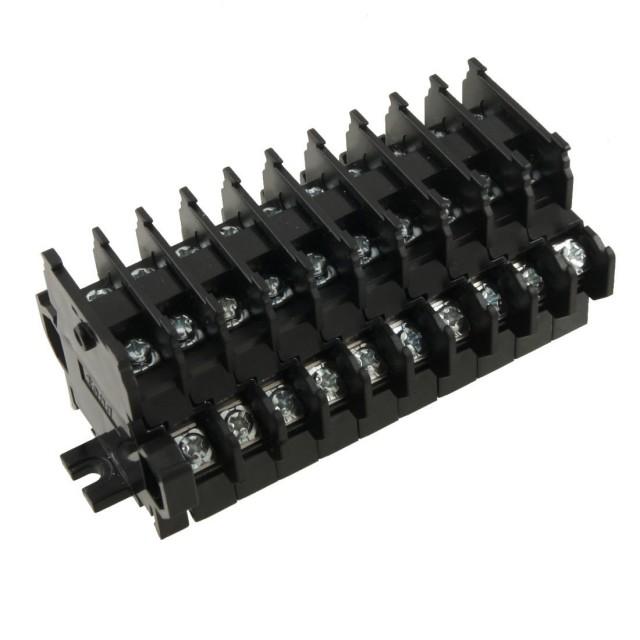 Jual Terminal Block TBD20 20A - Terminal Block 2 Susun Rel 1 Fungsi ...