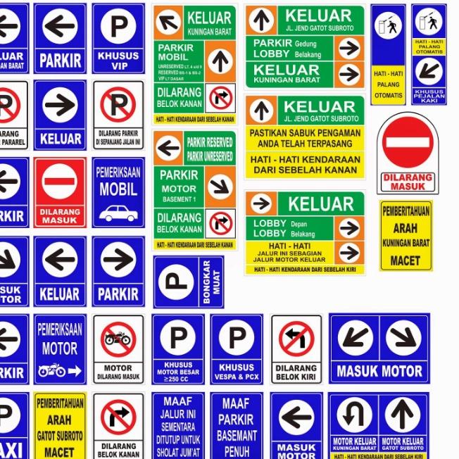 Jual RAMBU LALU LINTAS 60 x 40 Cm. - Jakarta Barat - Win Prima Kreasi ...