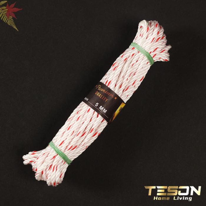 Jual Tali Tambang PPD 5 mm 10 meter PP Propyline Nilon Tampar Rope ...