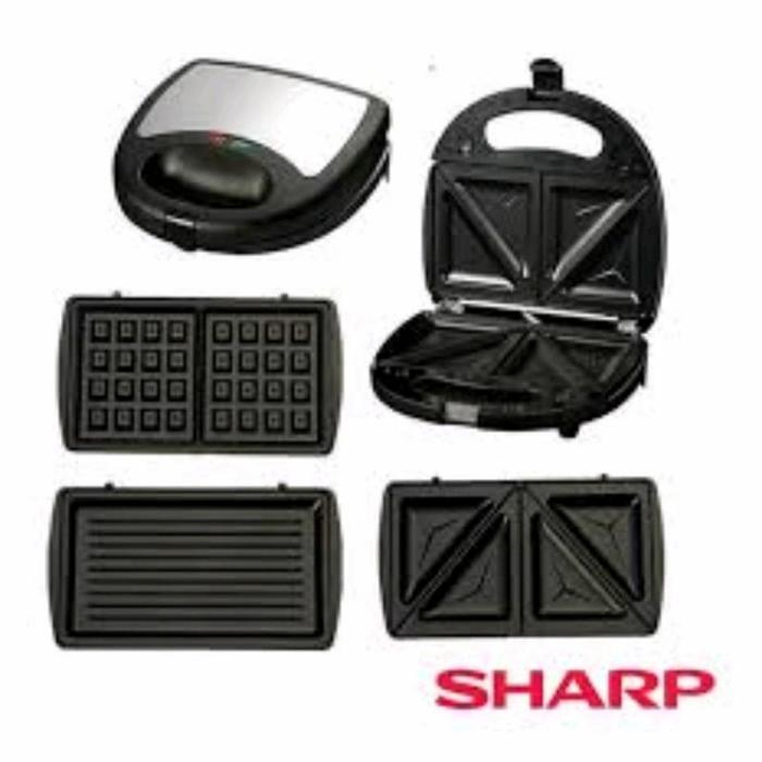 Jual sharp sandwich toaster kzs-71-bk / toaster kzs71bk di Seller ...