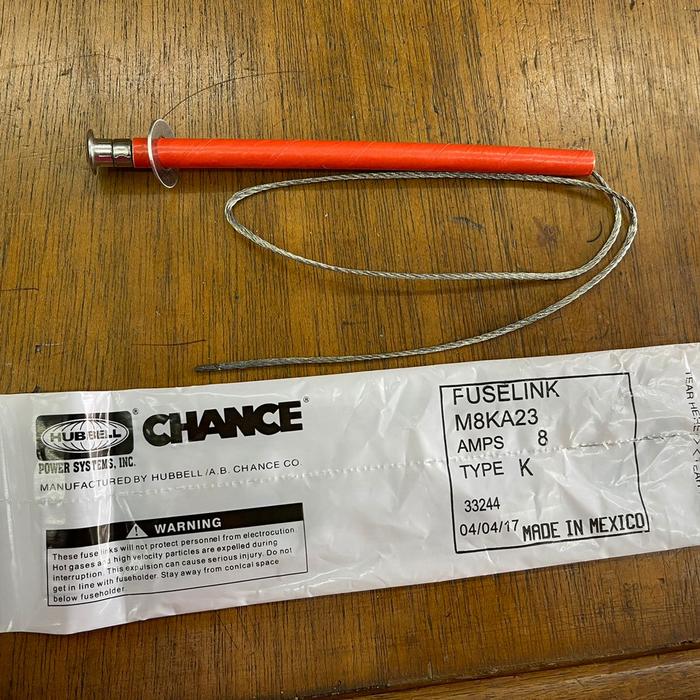 Jual FUSE LINK TYPE K DRAT 5A 6A 8A10A 15A 20A HUBBELL CHANCE - Jakarta ...