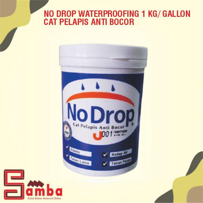 Jual NO DROP WATERPROOFING 1 kg / cat pelapis anti bocor - MERAH 007 ...
