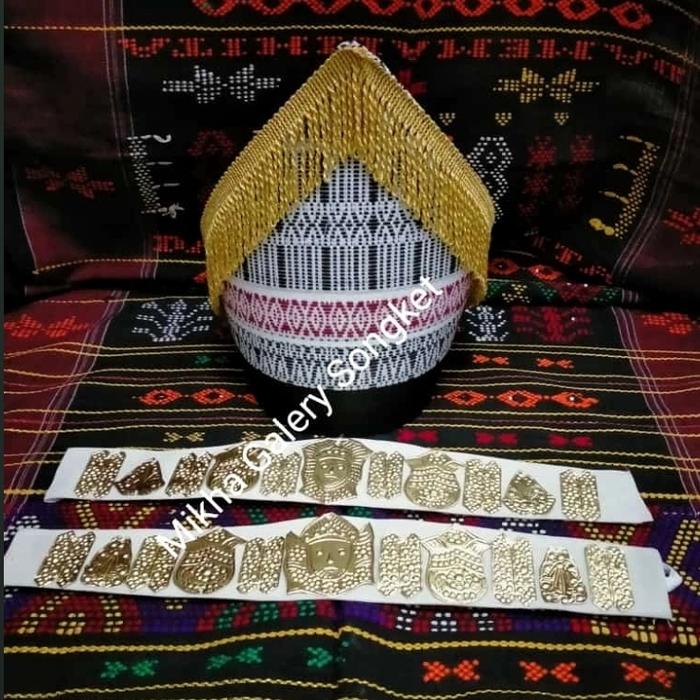 Jual Set Topi Pengantin Adat +Sortali Pengantin Adat Batak - Jakarta ...