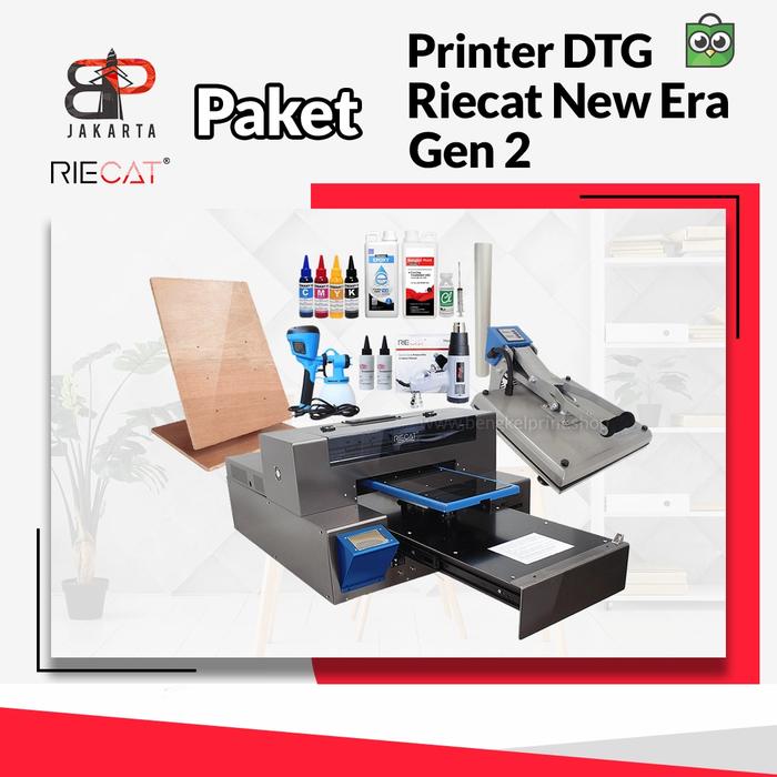 Jual PAKET USAHA DTG MURAH RIECAT NEW ERA GEN 2 + TATAKAN A3 + MESIN ...