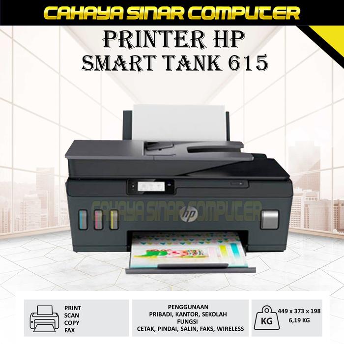 Jual HP Smart Tank 615 Wireless All In One Printer HP 615 HP615 Ink ...