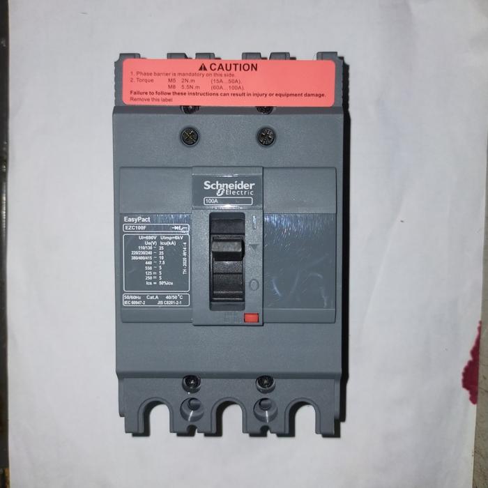 Jual MCCB / BREAKER SCHEINEDER EZC100F3100 100A 3P - Jakarta Barat - A.D. Electric Store | Tokopedia