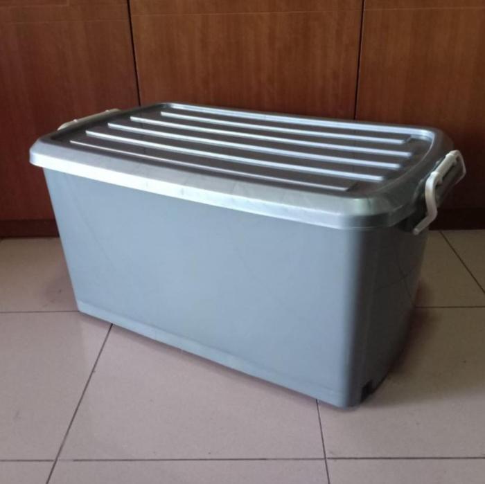 Jual (GOJEK) Box container 90L plastik / kontainer box 90L TERMURAH ...