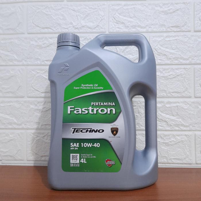 Jual oli pertamina fastron techno 10w-40 galon 4L-api sn synthetic ...