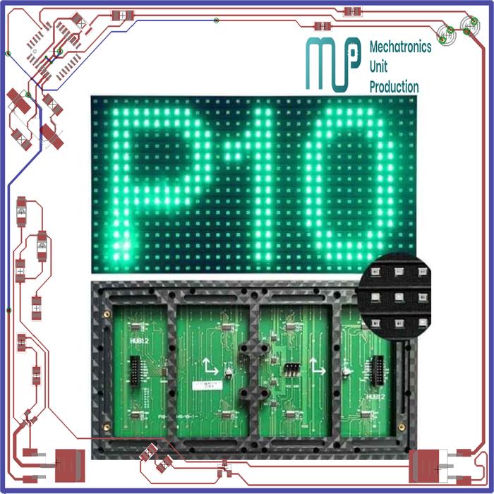 Jual MODUL LED PANEL P10 SMD HIJAU OUTDORR - Kab. Lamongan - MU ...