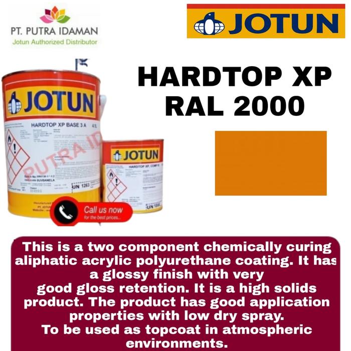 Jual JOTUN CAT POLYURETHANE / HARDTOP XP 5 LTR / RAL 2000 YELLOW ORANGE ...