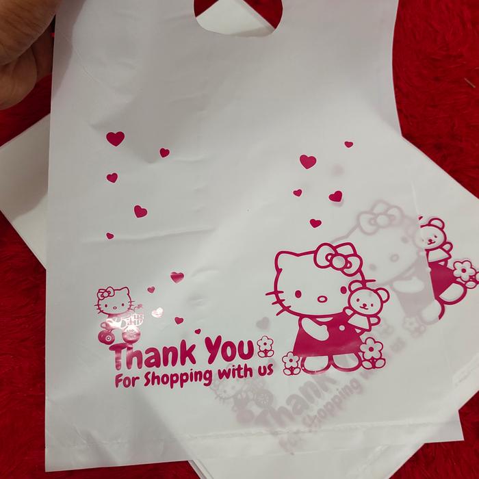 Jual plastik custom ukuran 25x35 cetak 2 sisi desain sesuai permintaan ...