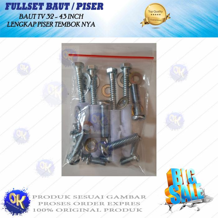 Jual BAUT BRACKET TV / FULLSET BAUT PISER BREKET TV - Jakarta Selatan ...