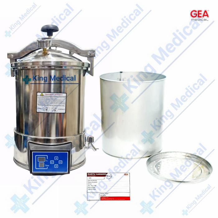 Jual Autoclave Digital 24 Liter/Pressure Steam Sterilizer 24L GEA YX ...