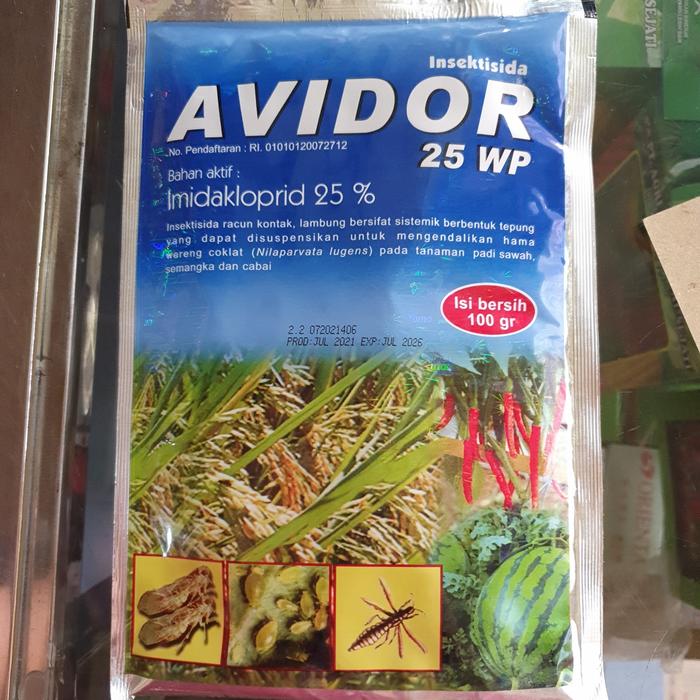 Jual Insektisida Avidor 25WP 100gr ( Imidakloprid 25% ) - Kab. Cianjur ...
