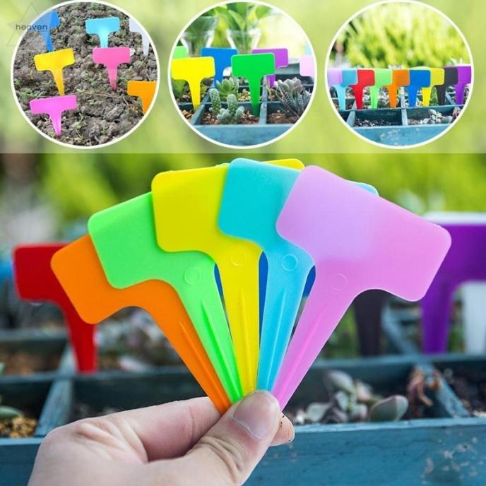 Jual PENANDA LABEL NAME TAG TANAMAN HIAS PLANT MARKER SEMAI BENIH BIBIT - hijau muda - Jakarta ...