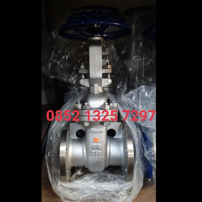 Jual Gate Valve stainless ss304 3" - jis 10K merk flowcon - Jakarta ...