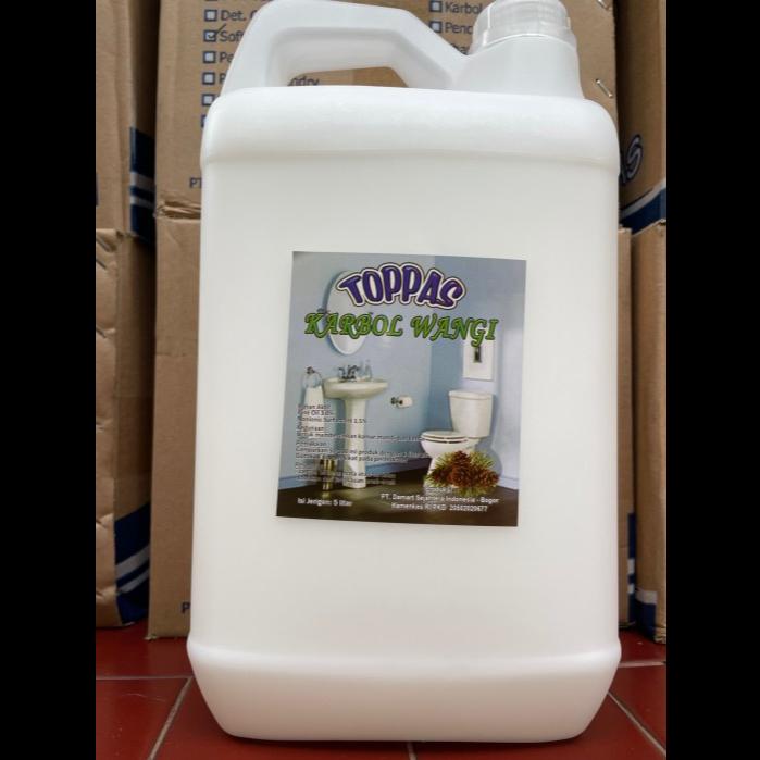Jual Toppas Karbol Putih Pinus 5 Liter Di Seller Velvet Store ...