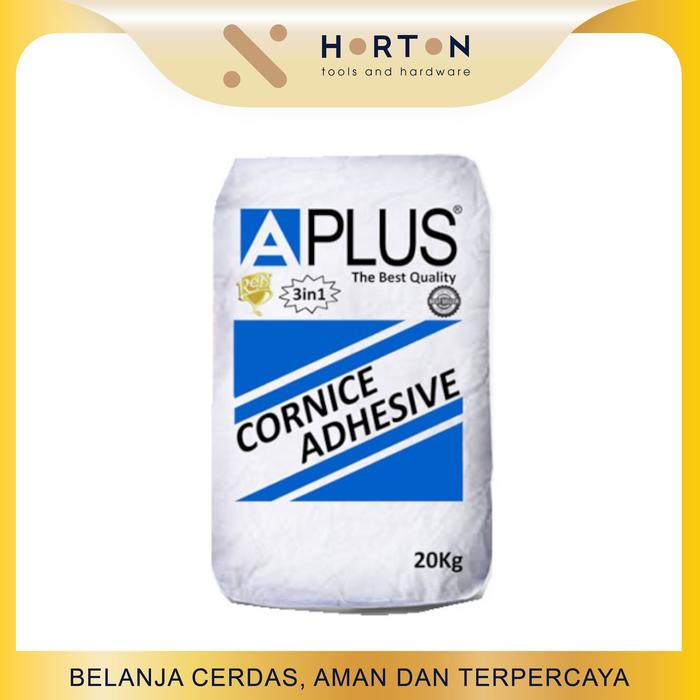 Jual APLUS Cornice PER KG / Kompon Gipsum / Kornis / A Plus Compound ...