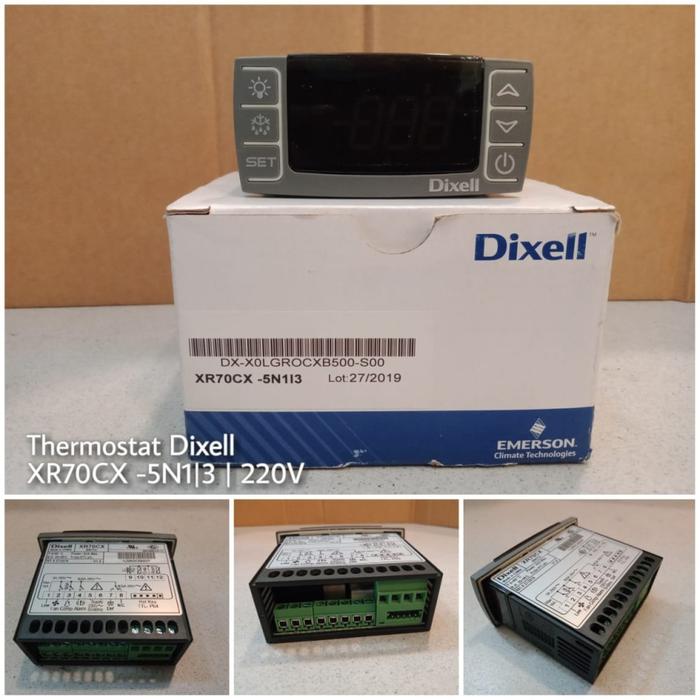 Jual DIGITAL THERMOSTAT DIXELL XR70CX 230V + PROBE NTC DIXELL - Kota ...