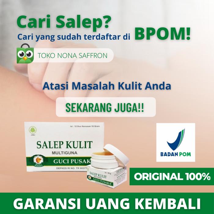 Jual Salep Gatal Kulit Eksim Bakteri Kurap Kudis Original BPOM Gatel ...