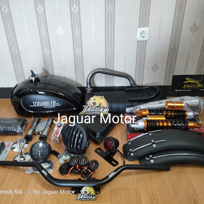 Jual Paket Body Part Lengkap Custom Japstyle Model Tangki Scrambler ...