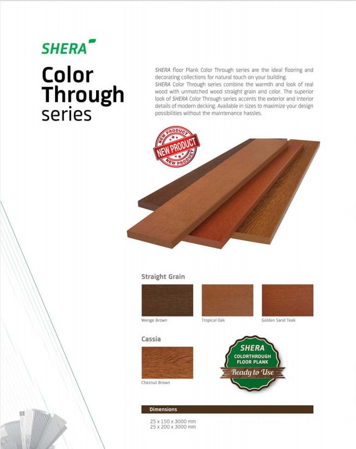 Jual SHERA FLOOR PLANK CHEZNUT BROWN / GRC FLOOR / SHERA PLANG 25MM ...