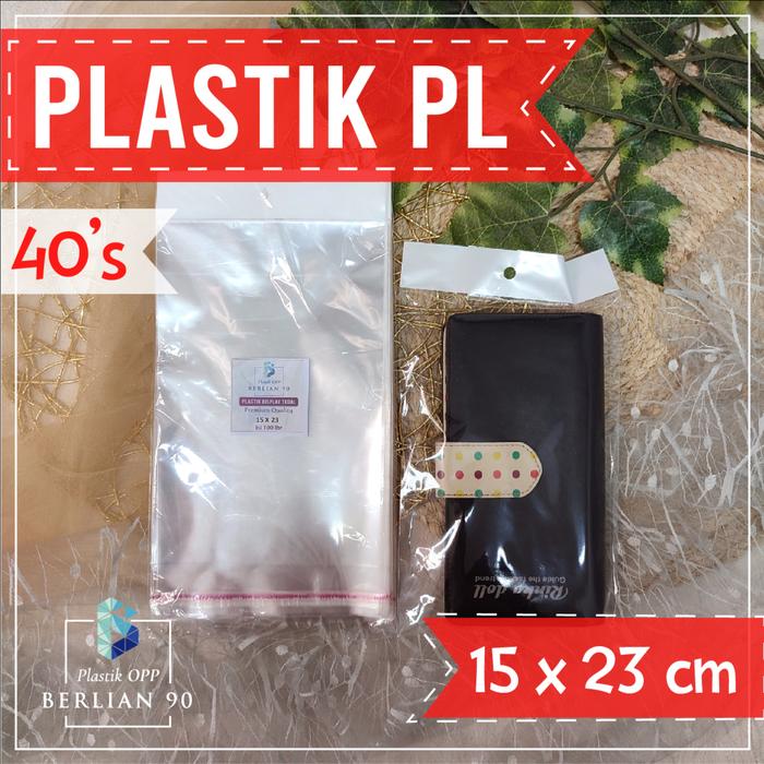 Promo Plastik Display Tebal 15x23 Cm 40Mic Plastik Gantung Plastik ...
