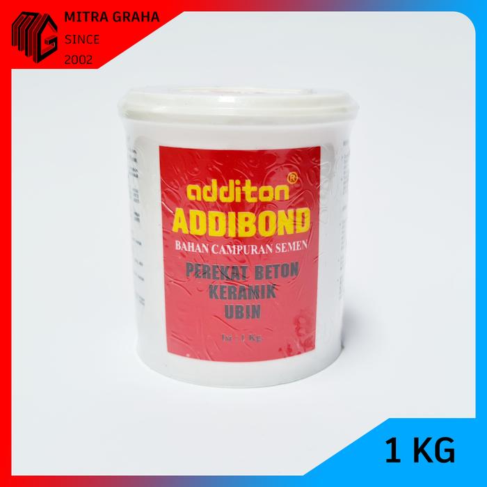 Jual Additon Addibond 1 kg perekat / penguat beton (bahan campuran ...