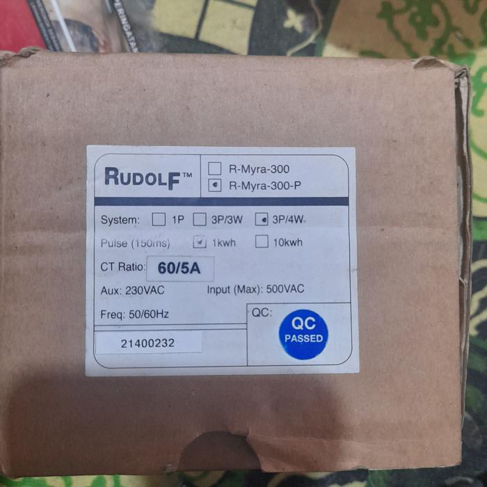 Jual kwh meter RUDOLF R-Myra-300-P ratio 60/5A - Kota Tangerang - PT ...