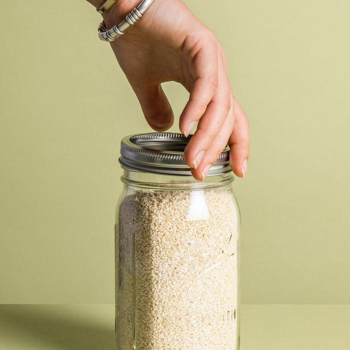Jual Ball Mason Jar Wide Mouth 947 Ml / 32 Oz - Toples Makanan - With ...