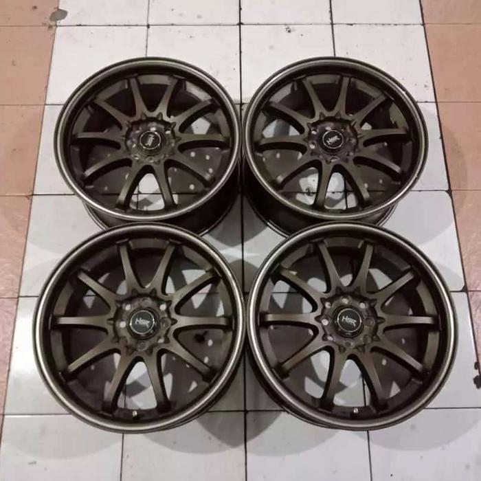 Jual Velg Mobil Murah JDM CE28 Ring 17 Lubang Baud 4x100/114.3 Pelek ...