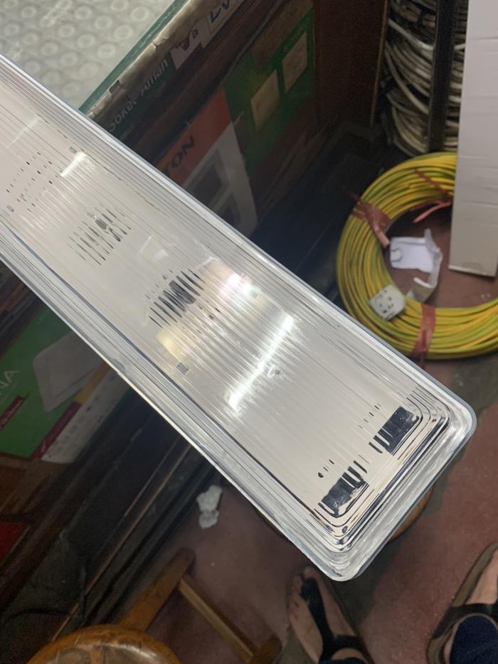 Jual Set Kap Lampu TL LED Philips 16 watt 2x36 watt waterproof IP65 ...