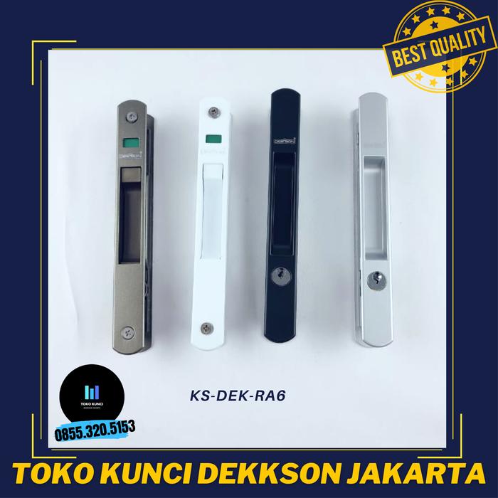 Jual kunci pintu sliding ks ra6 dekson aluminium lock dekkson best ...