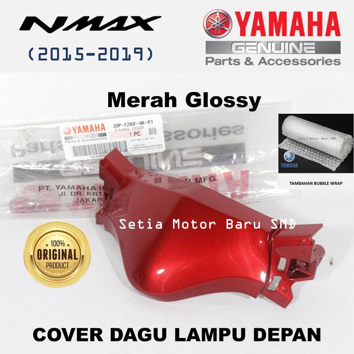 Jual Cover Dagu Lampu Depan N Max Nmax Old Merah Glossy Asli YGP ...