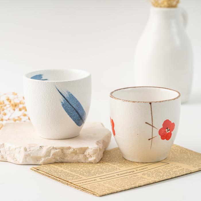 Jual Uchii Ceramic Hana Ocha Tea Cup | Gelas Kopi Porcelain Japanese ...