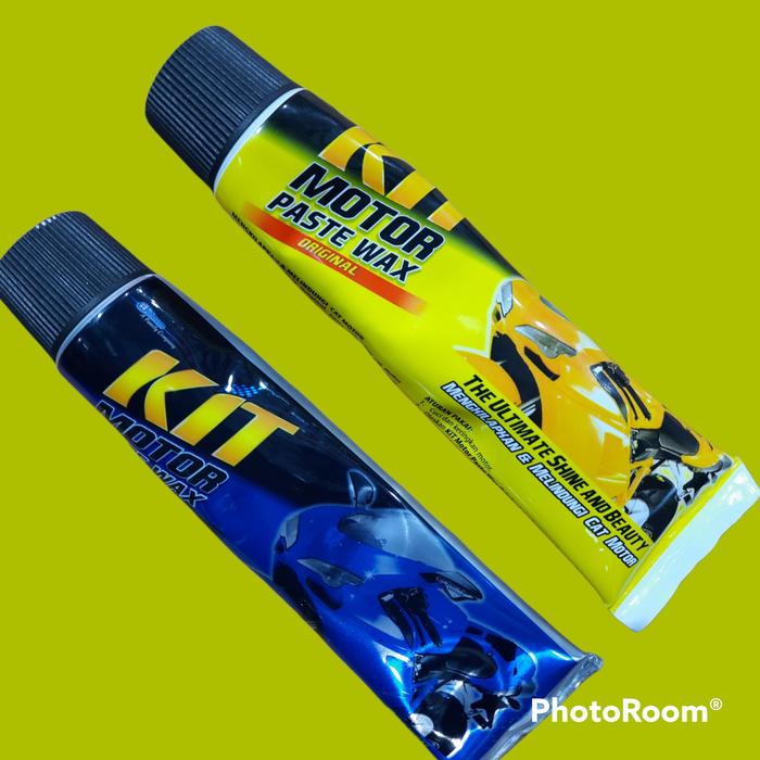 Jual Kit Tube odol Pasta wax kuning Dan Biru / Pengkilat Bodi motor ...