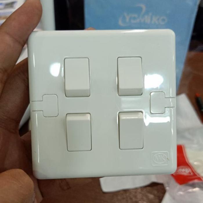 Jual Saklar MK 4 gang 1 way - Jakarta Pusat - ZS elektrik | Tokopedia