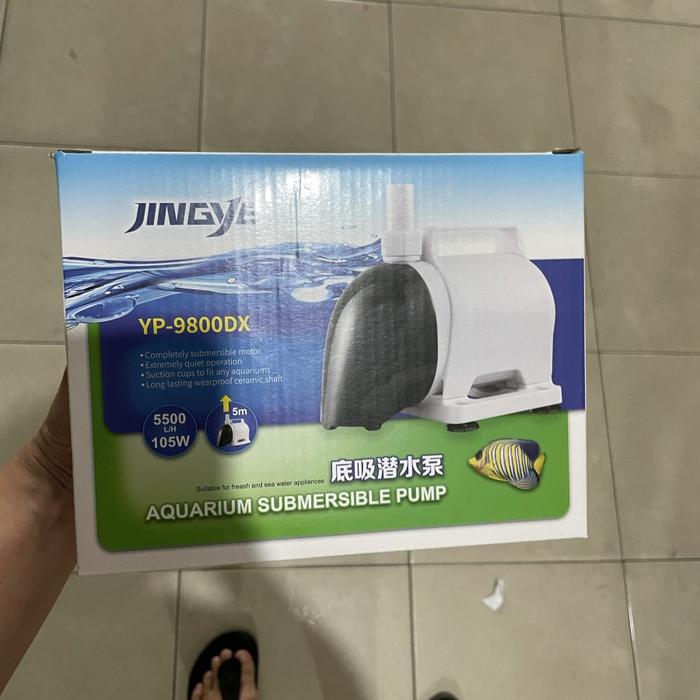 Jual Jual Pompa Air Summersible Pump Jingye YP-9800 DX Aquarium Hidroponik - Kota Medan ...