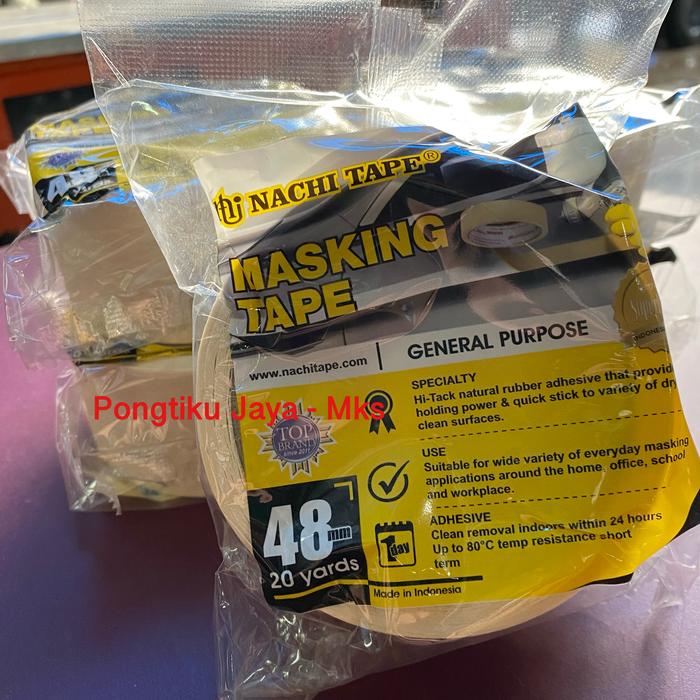 Jual MASKING TAPE NACHI / ISOLASI DICO NACHI / LAKBAN KERTAS NACHI 2 ...