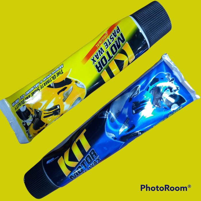Jual Kit Tube odol Pasta wax kuning Dan Biru / Pengkilat Bodi motor ...