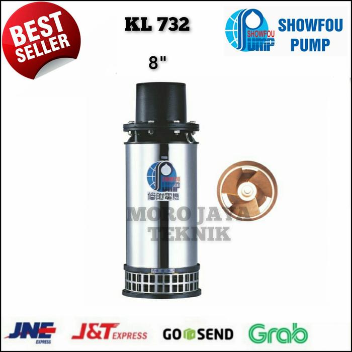 Jual Pompa Celup Showfou KL 732N 8 Inch Pompa Celup Kuras Banjir Dan ...