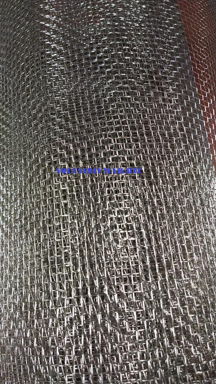 Jual KAWAT SS 202 ANYAM MESH 6 /100CM LUBANG 3.36MM STAINLESS CUSTOM ...