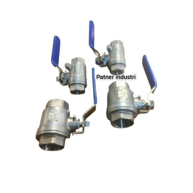 Jual Ball valve stainless steel 316 2pc / stop kran 3/4 inch SANKYO ...