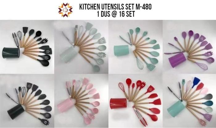 Jual Spatula Set 12Pcs / Kitchen Utensil Set - Jakarta Barat - Sun ...
