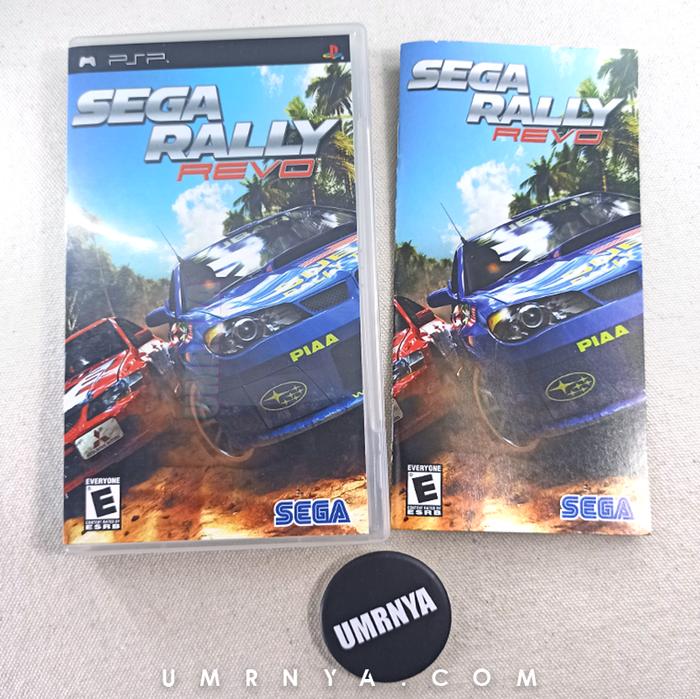 Jual BOX & BOOKLET ONLY, Kaset PSP UMD CD Game Sega Rally Revo ...