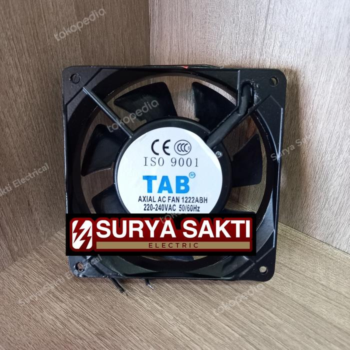 Jual Axial Fan 4 inch 220AC segi empat 120x120x25 Kipas panel dan ...