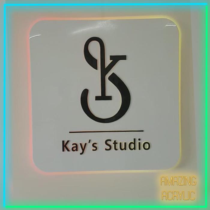 Jual Sign Logo Akrilik LED RGB Custom - Kab. Bantul - Amazing Acrylic ...