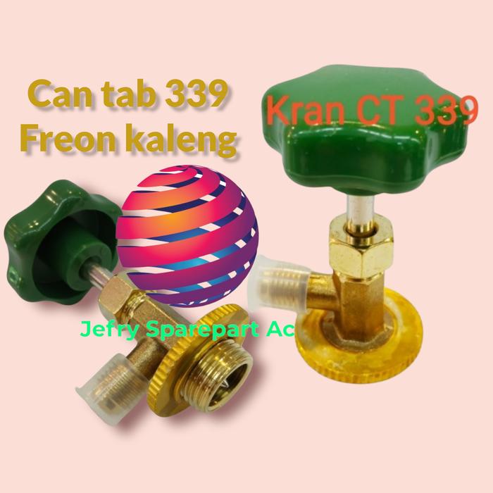 Jual CAN TAB VALVE / KERAN KALENG FREON R134A / KRANT 339 / R22 KALENG ...