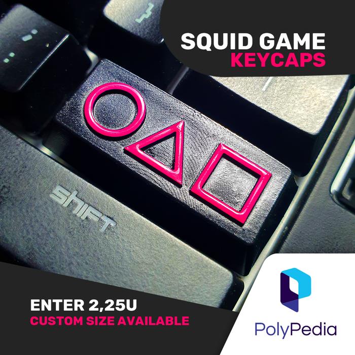Jual SQUID GAME Keycaps - 2,25U - Kab. Tangerang - PolyPediaid | Tokopedia