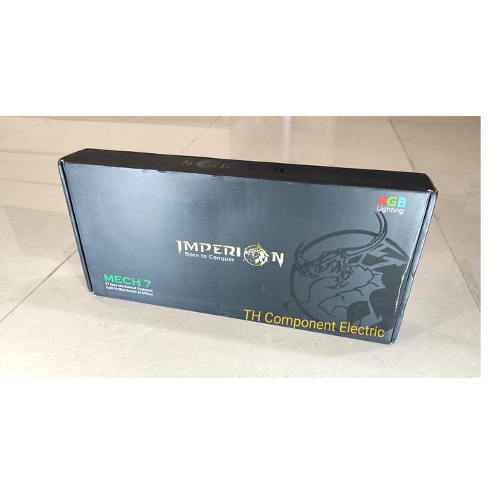 Jual Imperion Mech 7 mechanical keyboard Custom RGB gaming lighting ...